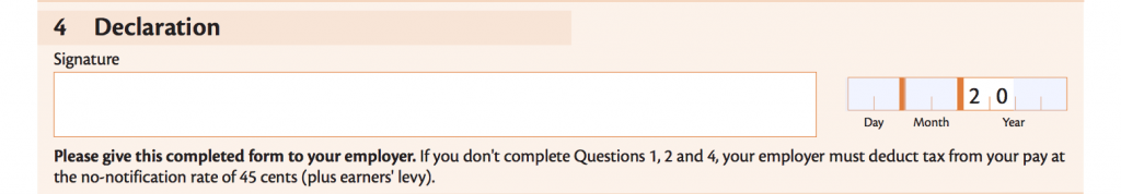 Completing the Tax Code Declaration IR330 - pvtistes.net
