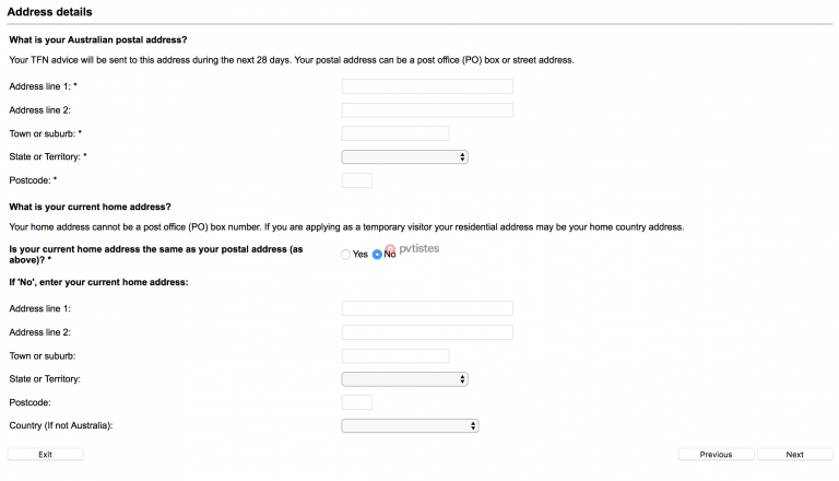How to apply for the TFN - pvtistes.net