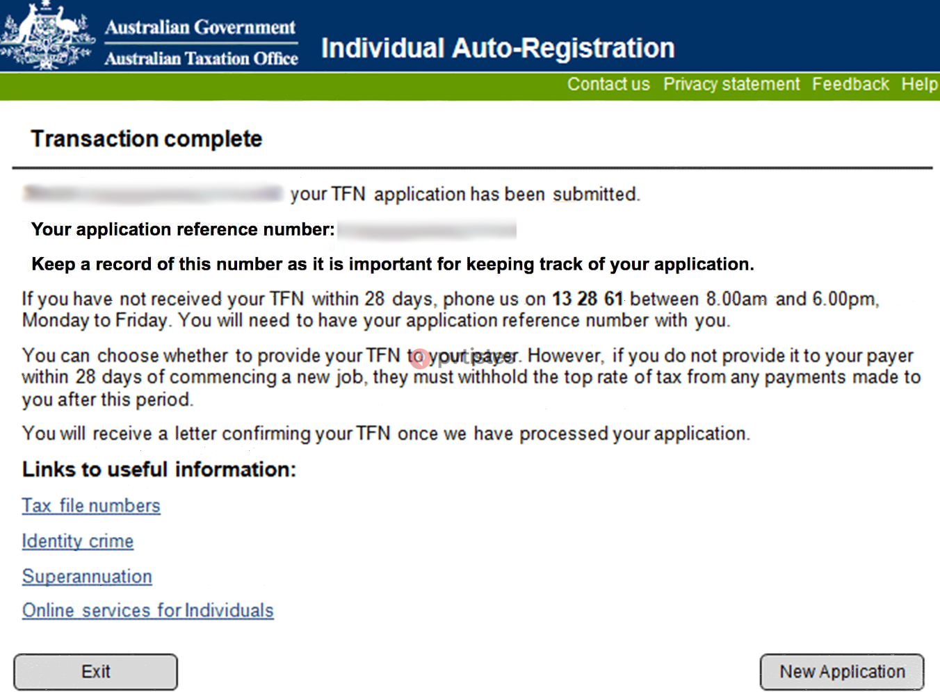Le Tax File Number TFN Travail Et Imp ts En Australie