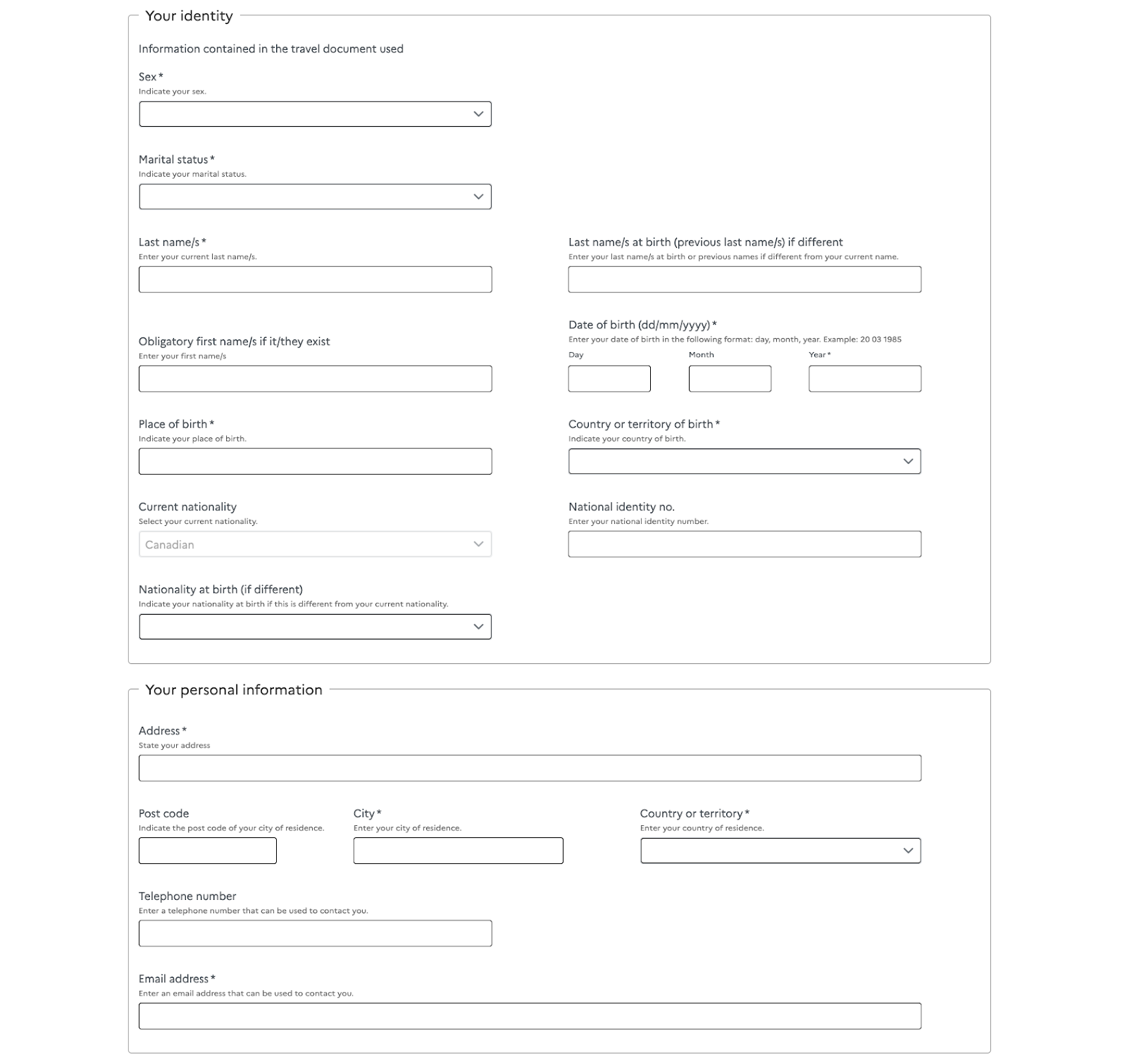 Applying for a Working Holiday Visa to France (for Canadians)