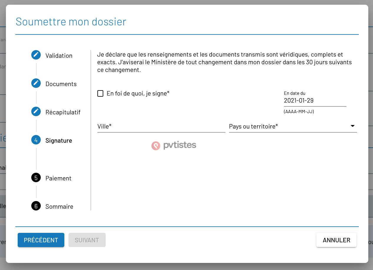 Soumettre votre demande de CSQ via le PEQ via Arrima - pvtistes.net