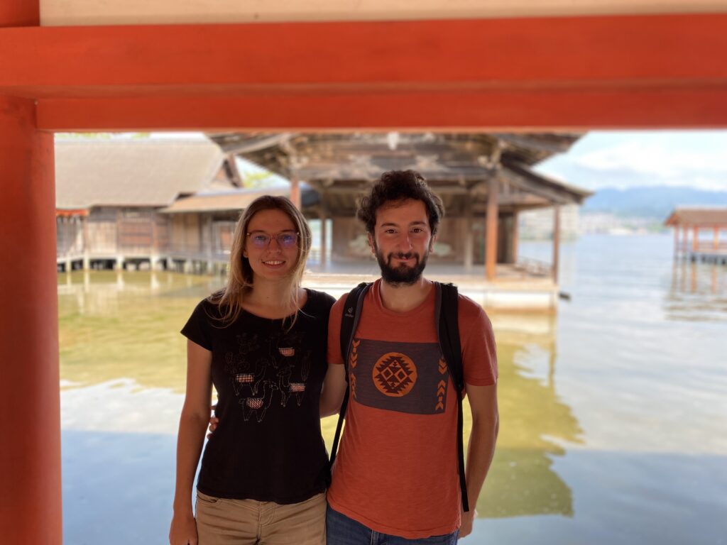 Nicolas et Lauriane : helpers (volontaires) pendant leur PVT Japon